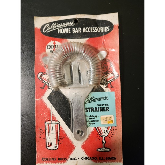 Collinsware | Dining | Vintage Collinsware Cocktail Strainer Stainless ...